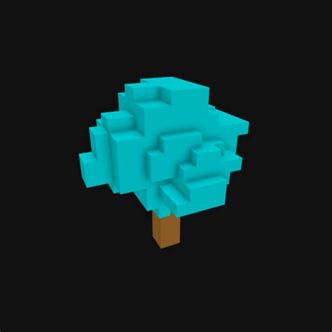 Low Poly Voxel Trees By Xyphien