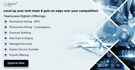Teamlease Digital On Linkedin Tech Staffing Solutions Contractual Hiring Teamlease Digital
