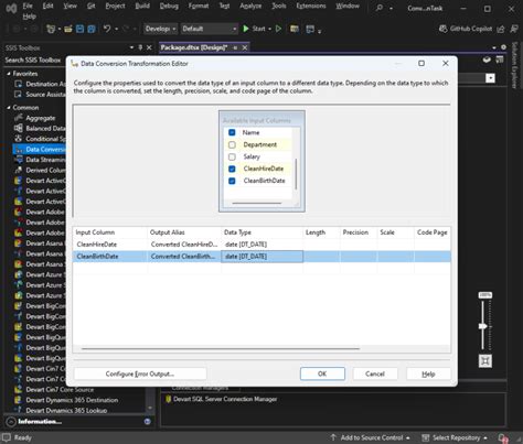 How To Use Data Conversion Tasks In SSIS A Step By Step Guide