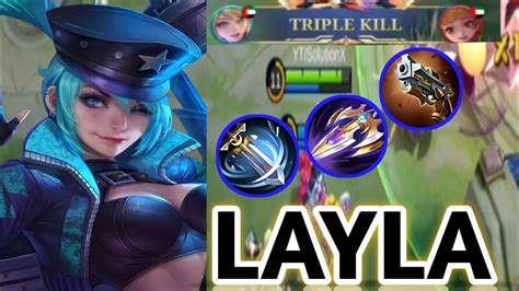Layla Late Game Monster Build 2024 #mlbb #layla - YouTube