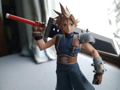 Classic Cloud Statue I 3d Printed And Painted Rfinalfantasyvii