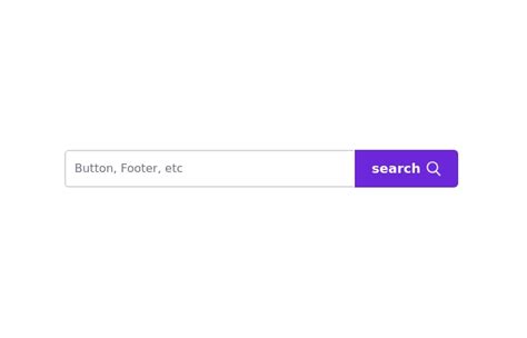 Simple Search Bar Tailwind CSS Example