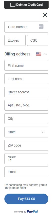 Javascript React Paypal Js Does Not Expand Guest Checkout Properly In Production Stack Overflow