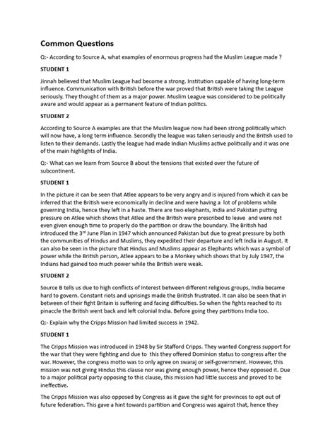 Comparison Of Script A And F Pdf Muhammad Ali Jinnah Partition Of India