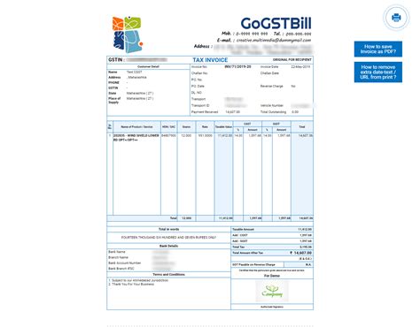 How To Edit Invoice Format Template Free GST Billing Software For Every Businesses