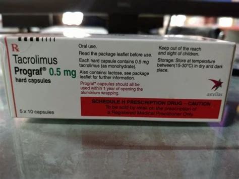 Prograf 0 5 Mg Hard Capsules At Rs 210 Stripe In Bengaluru Id