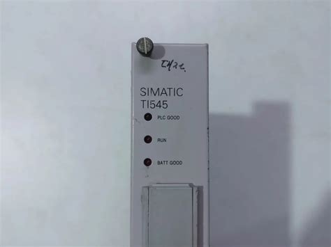 Siemens Simatic Ti Cpu Module At Best Price In Bhavnagar By Fine Oilfield And Marine Supply