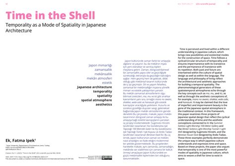 Pdf Time In The Shell Temporality As A Mode Of Spatiality In Japanese Architecture [kabuktaki