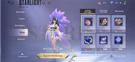 Why Cant I Buy Kaguras Water Lily Skin Even Though I Have Bought The New Starlight I Know I