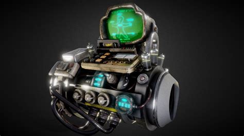 Pip Boy Fallout 3d Model By Mistermonopoly 23c140c Sketchfab