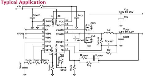 Isl62875 Single Phase Synchronous Buck Pwm Voltage Regulator