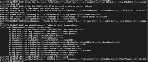 Java Spark Submit Classnotfound Exception Stack Overflow