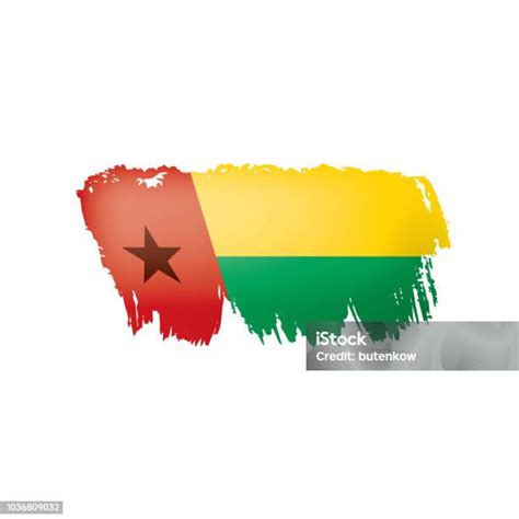 기니 비사우 플래그 흰색 배경 벡터 일러스트 레이 션 0명에 대한 스톡 벡터 아트 및 기타 이미지 0명 개념 기 Istock