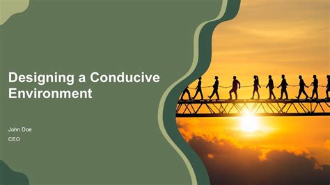 Designing A Conducive Environment Ppt Slides At