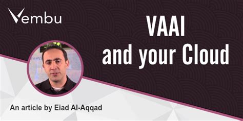 vstorage api for array integration vaai and your cloud