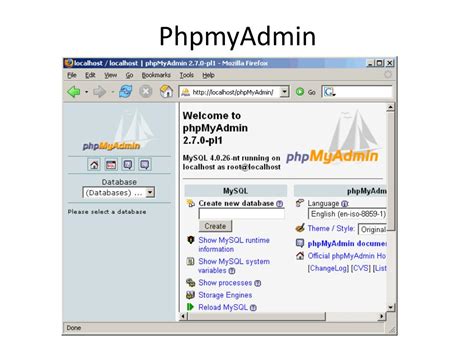Ppt Intro To Apache Mysql And Php And Freely Available Hackable Packages Powerpoint