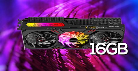 Asrock Quietly Launches Its First Arc A770 Gpu With 16gb Vram At 329