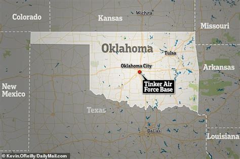 Tinker Air Force Base Map