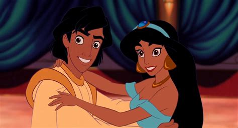 Aladdin And Jasmine Cartoon And Anime Adaptions Romancemedia On Tumblr