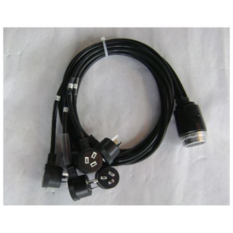 Socapex 6 Way 240v Plug Breakout Headers Power Av