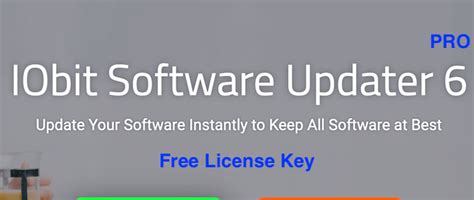 Iobit Software Updater 7 Pro License Key 2024 V7 0 0 1 6 Crack