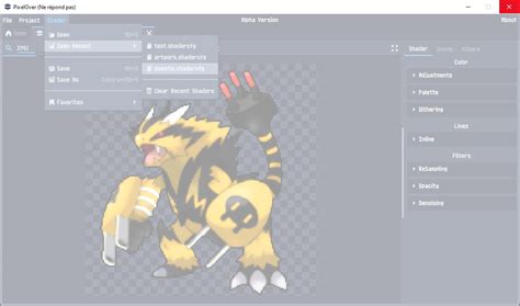 Apply Shader Preset Crash Report
