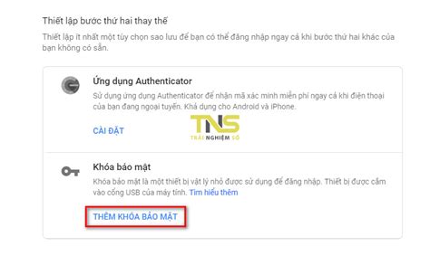 Cách dùng điện thoại Android làm khóa bảo mật cho tài khoản Google