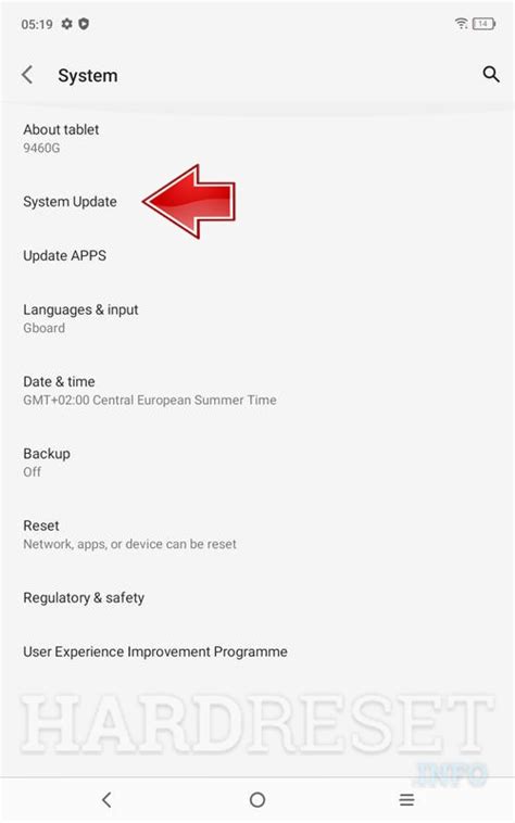 How To Update Software On TCL Tab FHD G HardReset Info