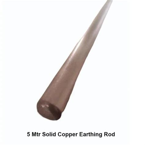 5m Solid Copper Earthing Rod At ₹ 2150piece Solid Copper Earthing