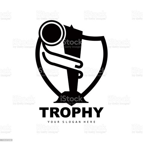 챔피언십 트로피 로고 챔피언 상 수상자 트로피 디자인 벡터 아이콘 템플릿 1위에 대한 스톡 벡터 아트 및 기타 이미지 1위