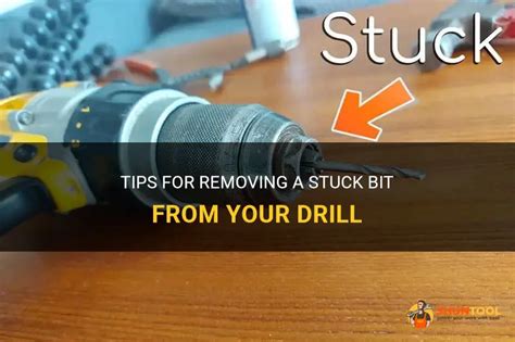 tips for removing a stuck bit from your drill shuntool