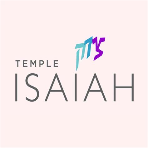 Isaiah Women Calendar Temple Isaiah