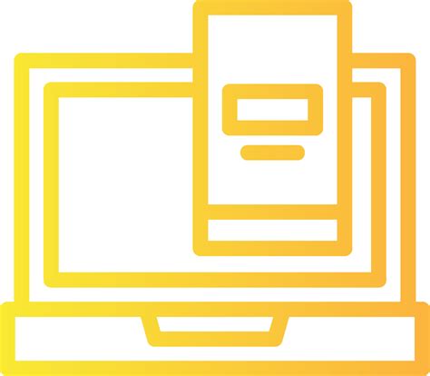 Two Factor Authentication Linear Gradient Icon 39486850 Vector Art At