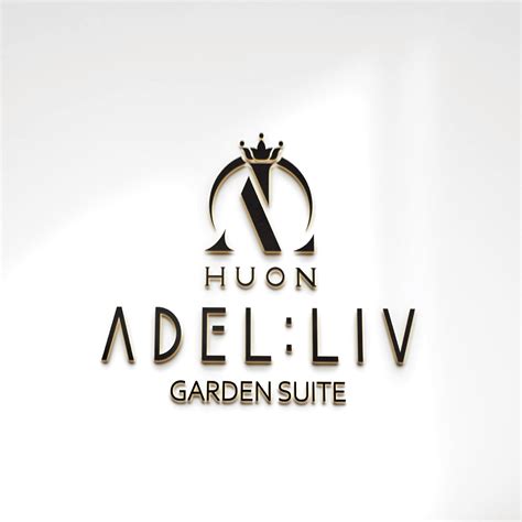 휴온아델리브 가든스위트 로고 디자인 포트폴리오 크몽
