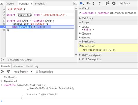 Javascript Debugging With Webpack Es6 And Babel Stack Overflow