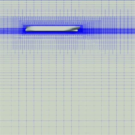volume refinement medium grid a side view b top view