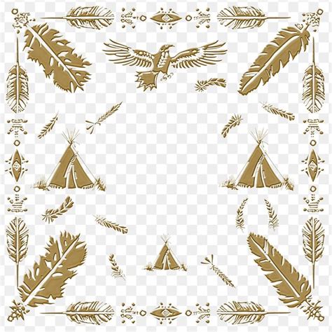 Premium Psd Frame Of Birds And A Triangle With A Triangle On The Background