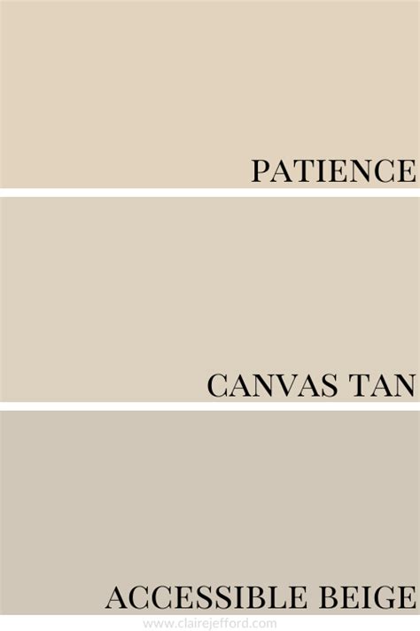 Color Beige Vs Tan