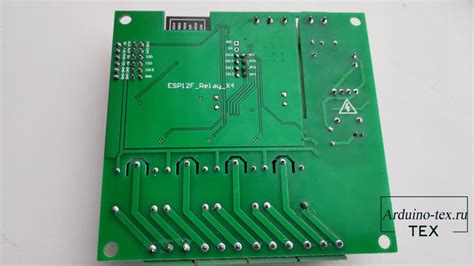 Обзор платы ESP F Relay X