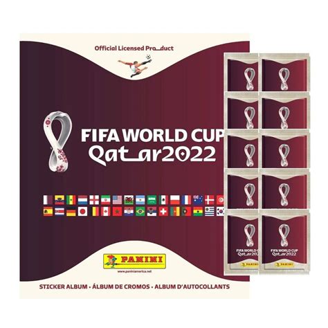 Buy World Cup Qatar 2022 Album 5 Packs 5 Sticker Per Pack Online At