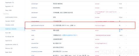 Ant Design Of Vue A Select和a Date Picker点击不显示问题datepicker下拉不显示 Csdn博客