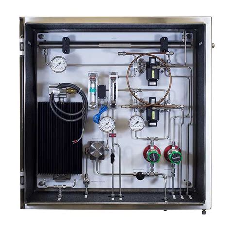 Sample Conditioning System H2S Analyzer Measuring H2S In Fuel Gas