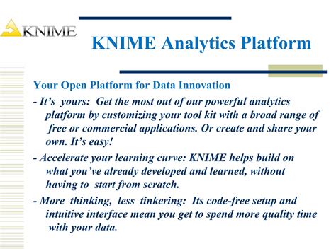 Knime Ppt Knime Ppt