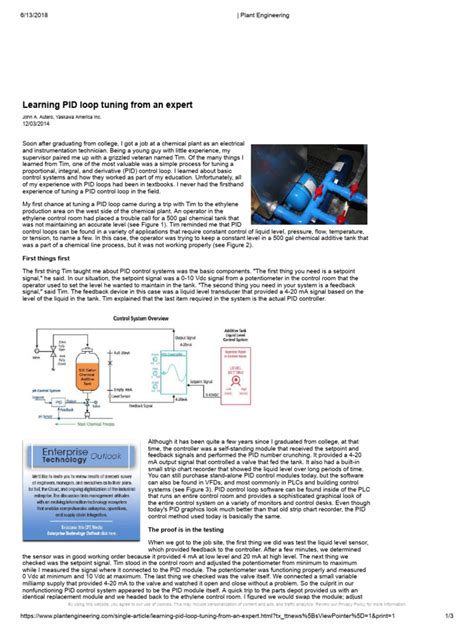 Plant Engineering Pdf Programmable Logic Controller Feedback