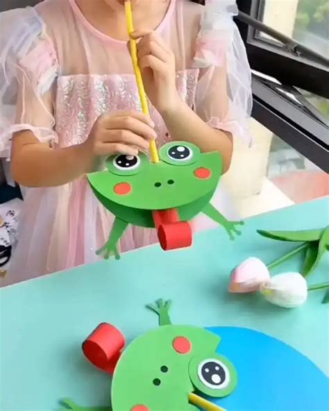 کاردستی با کاغذ رنگی ساده برای کودکان کاردستی دخترانه و پسرانه