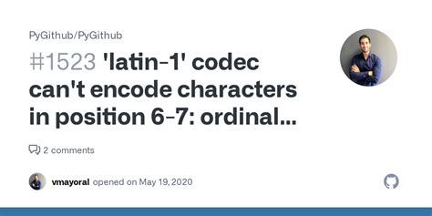 Latin Codec Can T Encode Characters In Position Ordinal Not In Range Issue