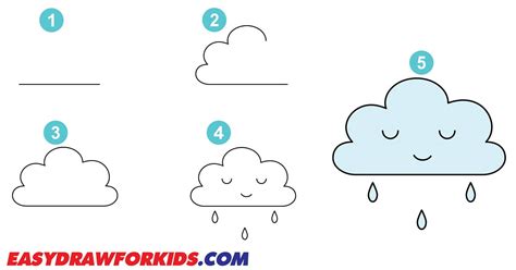 How To Draw Clouds 4 Ways With Pictures