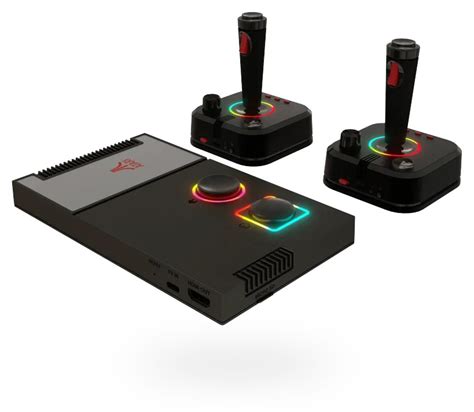 My Arcade Atari Gamestation Pro Spillekonsol Med 2 Joy Sticks Hdmi 200 Spil 1079 Dkk