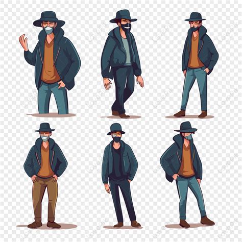 익명 클립 아트 벡터 몸짓 만화 미술 Png 일러스트 무료 다운로드 Lovepik