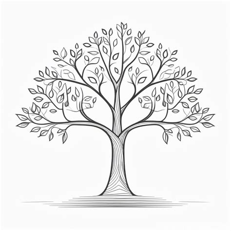 Paint Schematic Tree Design Stable Diffusion Online